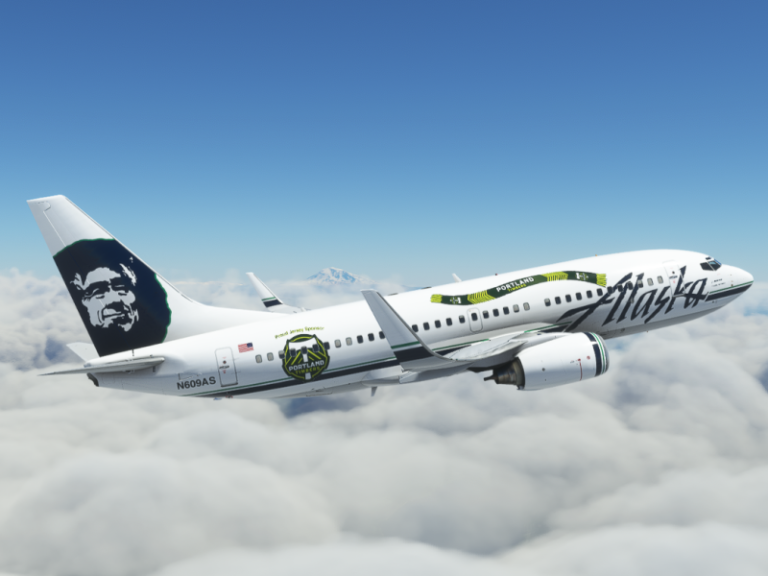 Alaska Airlines 737 – Aero Sloth Repaints