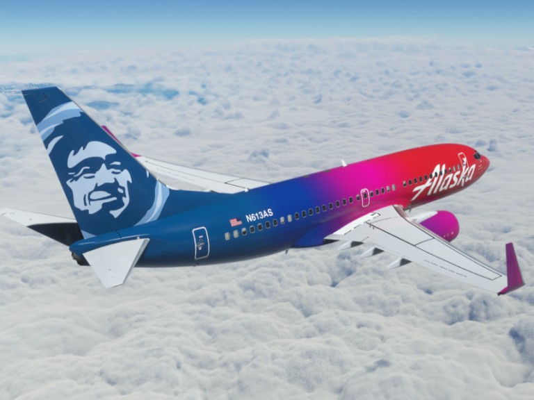 Alaska Airlines 737 – Aero Sloth Repaints