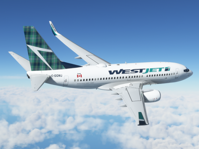 WestJet Airlines 737 – NBFlightSim