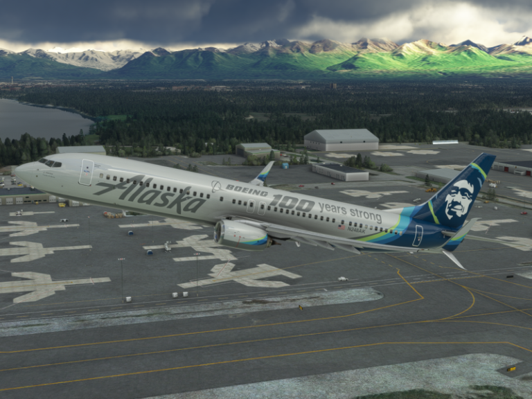 Alaska Airlines 737 – Aero Sloth Repaints