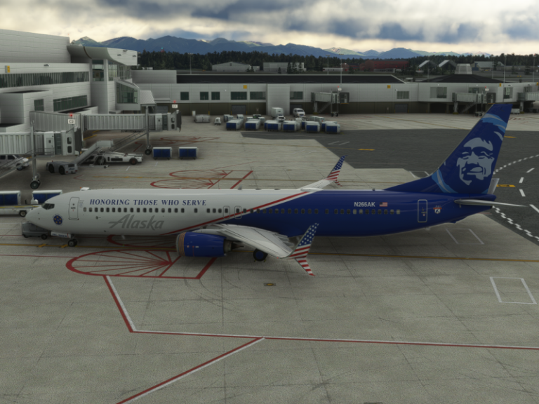Alaska Airlines 737 – Aero Sloth Repaints