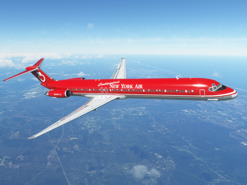 Continental Airlines MD-80 – NBFlightSim