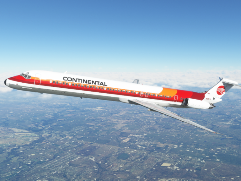 Continental Airlines MD-80 – NBFlightSim