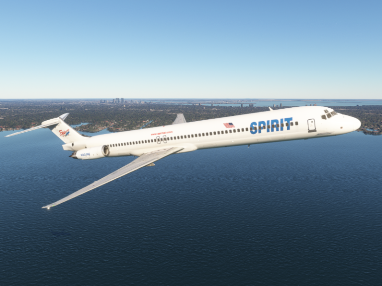 Spirit Airlines MD-80 – Aero Sloth Repaints