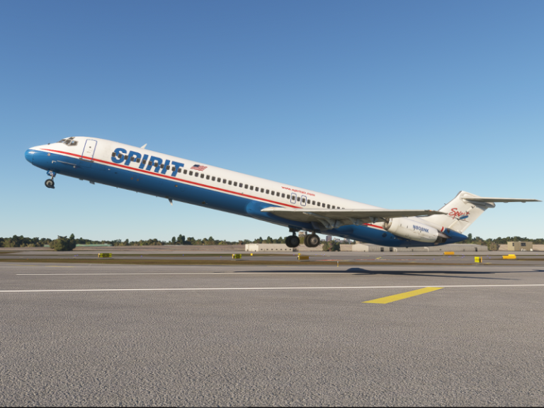 Spirit Airlines MD-80 – NBFlightSim